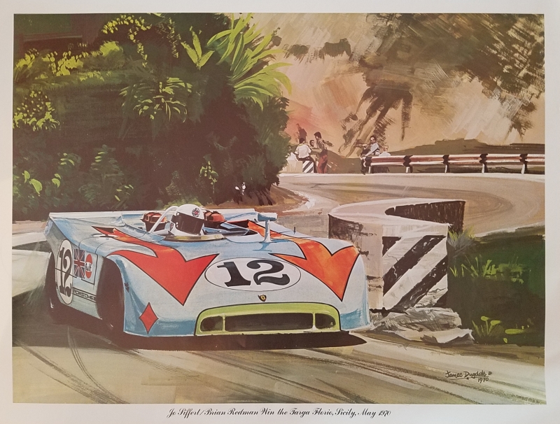 1970 Targa Florio Winner Porsche 908/03 poster